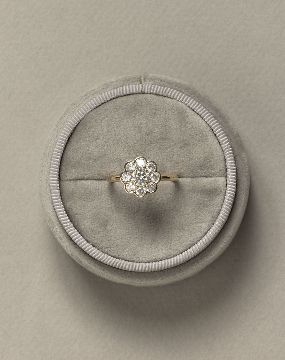 Shop – Emile Engagement Ring 1.3ct | 9ct White Gold - Meadowlark Jewellery