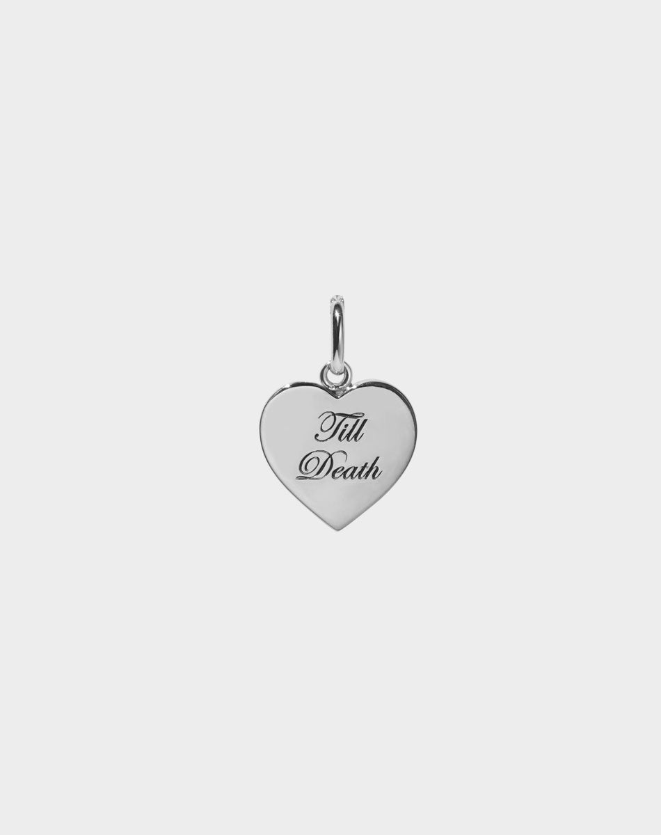 Shop – Sweetheart Till Death Charm | Sterling Silver - Meadowlark Jewellery