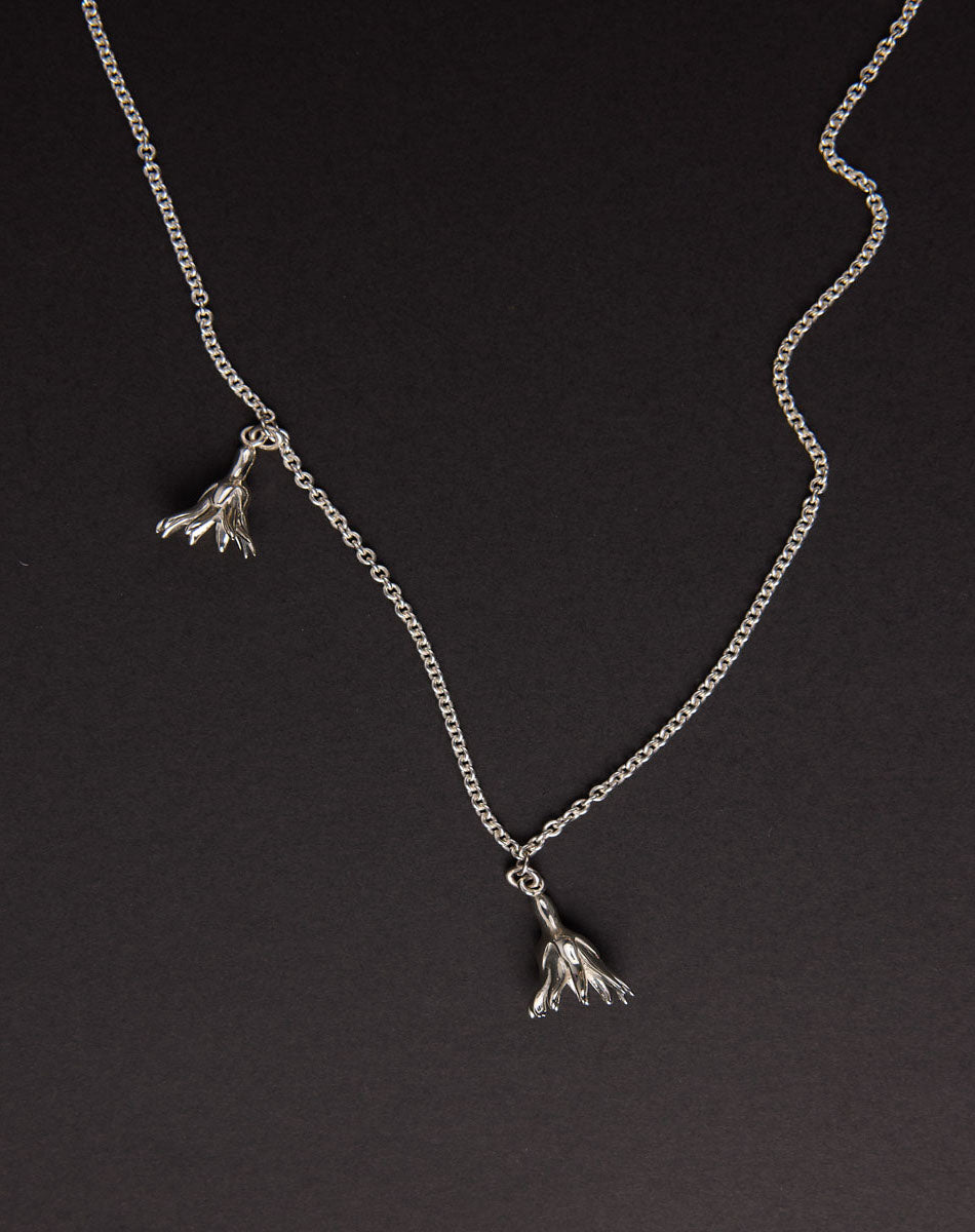 Magda Two Charm Necklace | Sterling Silver – Meadowlark Jewellery