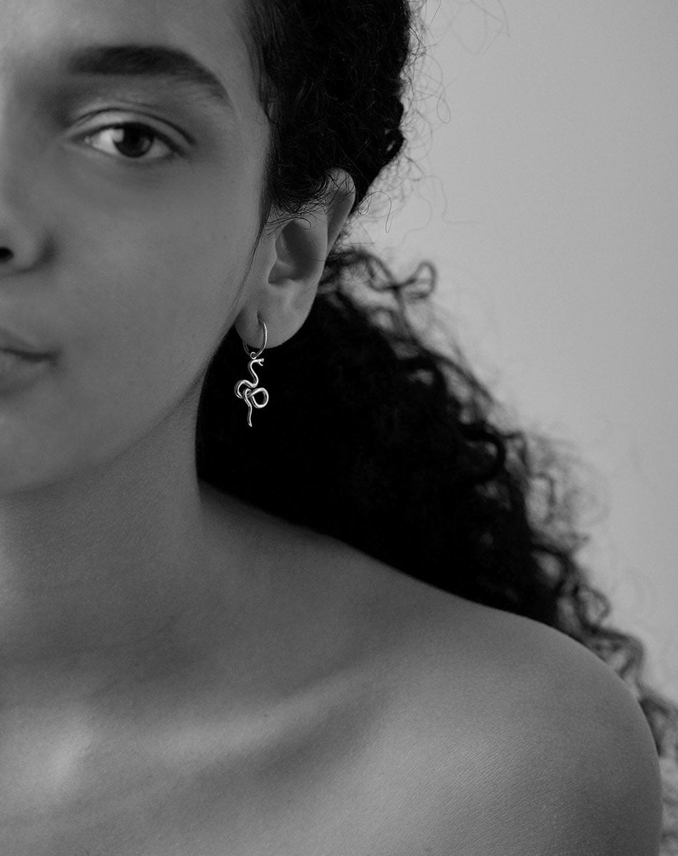 Shop – Medusa Signature Hoops | Sterling Silver - Meadowlark Jewellery